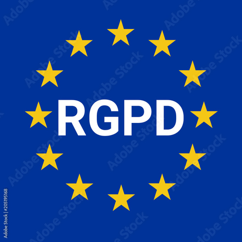 "RGPD symbole" photo libre de droits sur la banque d'images Fotolia.com ...