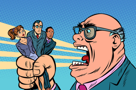 Angry Boss Cartoon Images – Browse 10,594 Stock Photos, Vectors, and ...