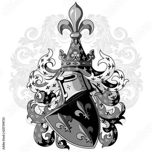 Heraldic Helm 07