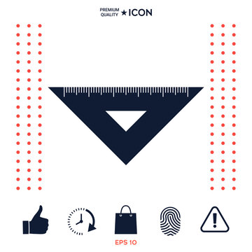 Math Triangle Tool Icon Images – Browse 4,280 Stock Photos, Vectors ...