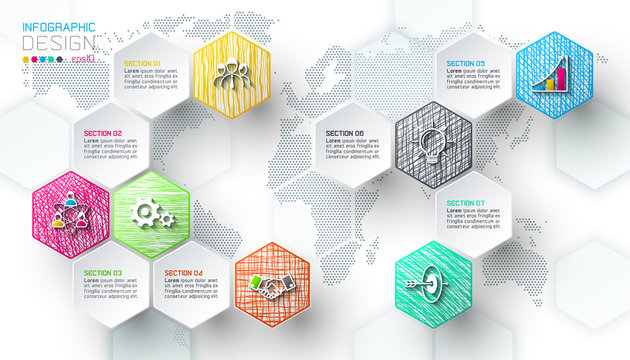 3 Hexagon Infographic Images – Browse 9,341 Stock Photos, Vectors, and ...