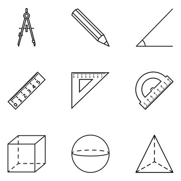 Math Triangle Tool Icon Images – Browse 4,280 Stock Photos, Vectors ...