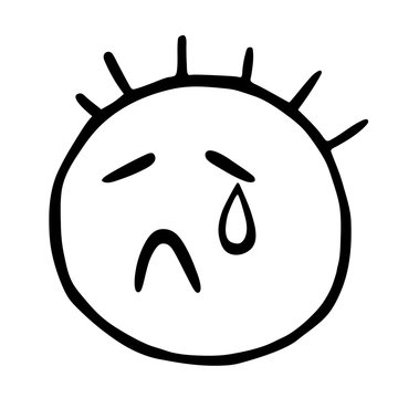 Sad Teardrop Clip Art