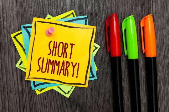 Summarize Clipart