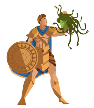 Perseus Cartoon Drawing