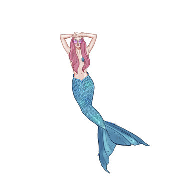 Beautiful Mermaid Drawings Tumblr