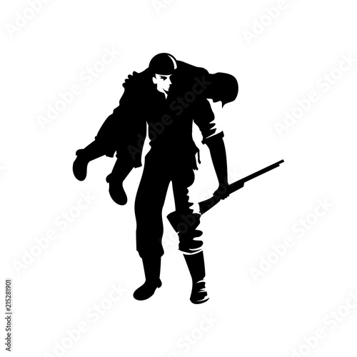 "Wounded Soldier vector" Stock image and royalty-free vector files on ...