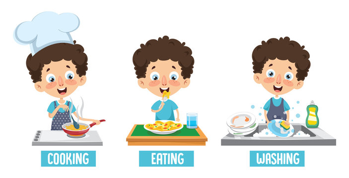 Preparing Food Clipart For Kids