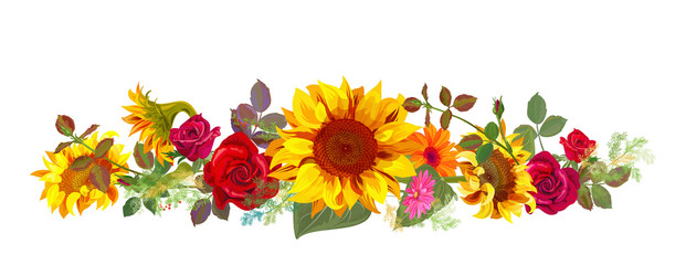 Sunflower Border photos, royalty-free images, graphics, vectors ...