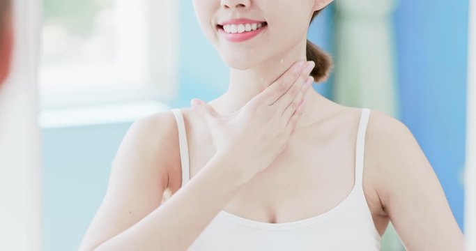 Women Applying Cream In Neck Images – Browse 2,523 Stock Photos ...