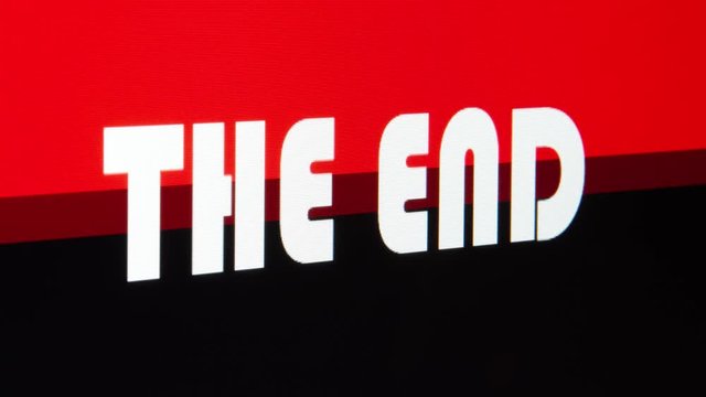 The End Movie Sign Hd