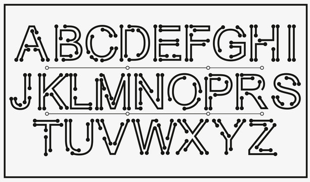 Circuit Font