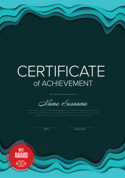 Teal Certificate Images – Browse 431 Stock Photos, Vectors, and Video ...