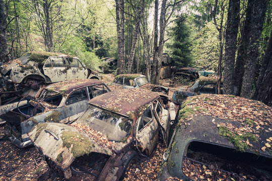 Autofriedhof Images – Parcourir 896 le catalogue de photos, vecteurs et ...