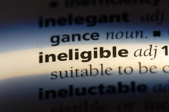 「Ineligible」の写真素材 | 191件の無料イラスト画像 | Adobe Stock