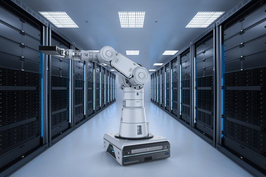 "Robot Automatic Data Storage And Center Database Images – Browse 75 ...