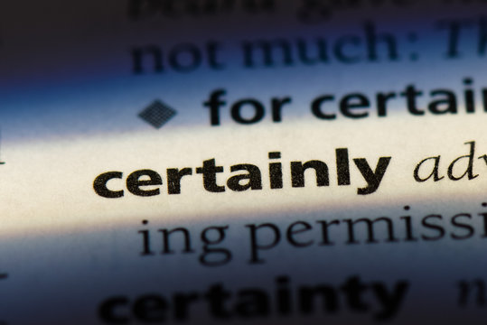 Imágenes de Certainly: descubre bancos de fotos, ilustraciones ...