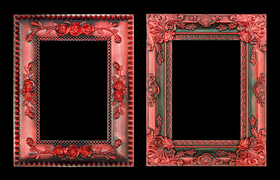 Dark Red Frame