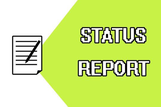 Status Report Clipart
