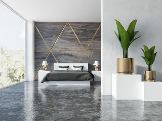 Triangle Bedroom Design