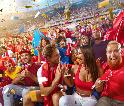 "Fans In Stadium" Images – Browse 112 Stock Photos, Vectors, and Video ...