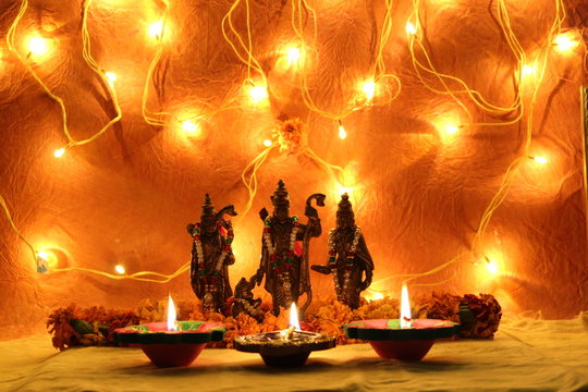 Rama And Sita Diwali