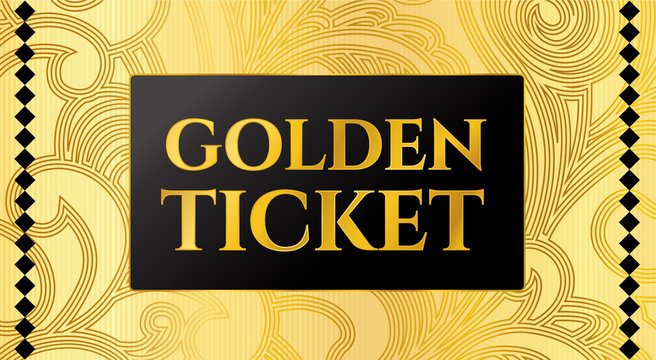 "Golden Ticket" Images – Browse 27 Stock Photos, Vectors, and Video ...