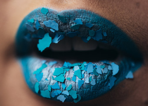 Blue Lips Tumblr