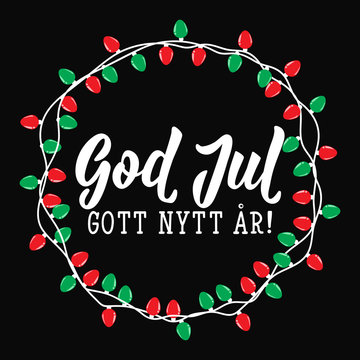 God Jul Font