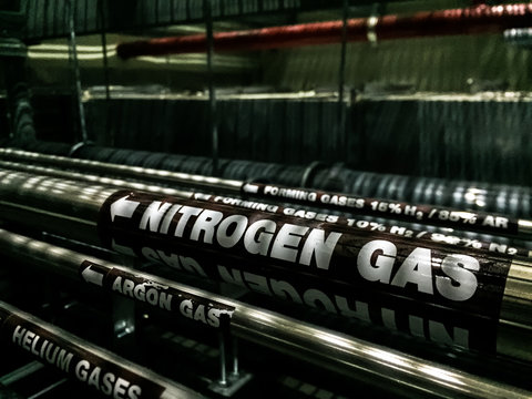 Nitrogen Gas Color