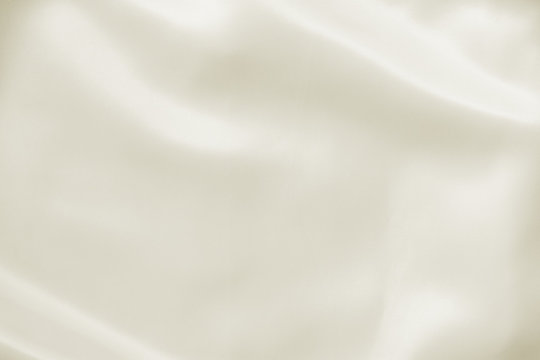 Cream Satin Fabric