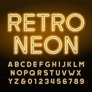 Yellow Neon Letters Images – Browse 16,007 Stock Photos, Vectors, and ...