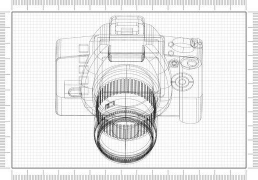 29 BEST "Camera Blueprint" IMAGES, STOCK PHOTOS & VECTORS | Adobe Stock