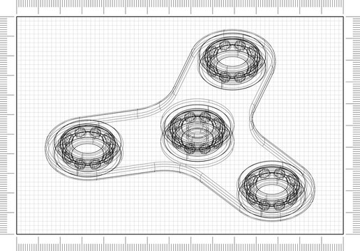 Spinner чертеж 60 фото - Raspinovki.com
