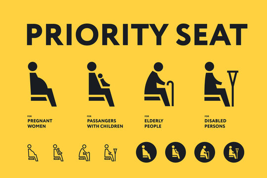 1,843 BEST Priority Seating IMAGES, STOCK PHOTOS & VECTORS | Adobe Stock