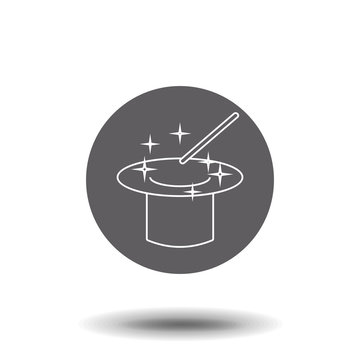 "Magic Hat Icon" Images – Browse 30 Stock Photos, Vectors, and Video ...