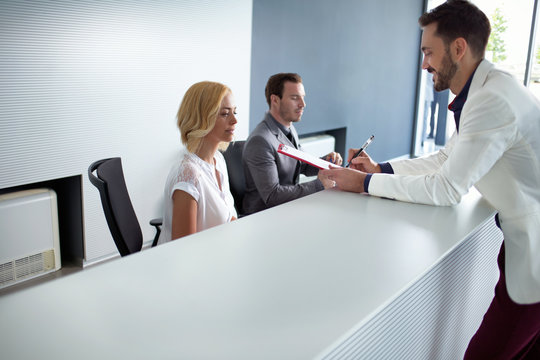 Reception Paperwork Images – Browse 2,065 Stock Photos, Vectors, and ...