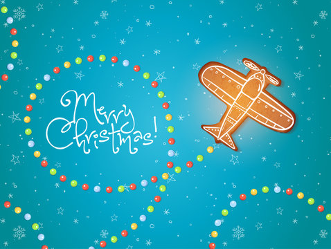 Aviation Christmas Wallpaper