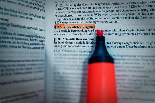 Zivilgesetzbuch Images – Browse 29 Stock Photos, Vectors, and Video ...