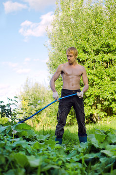 Shirtless Worker Images – Browse 1,917 Stock Photos, Vectors, and Video ...