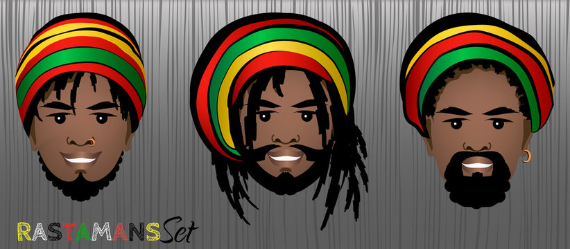 Rasta Man Drawing