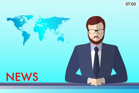 4,010 BEST News Anchor Background IMAGES, STOCK PHOTOS & VECTORS ...