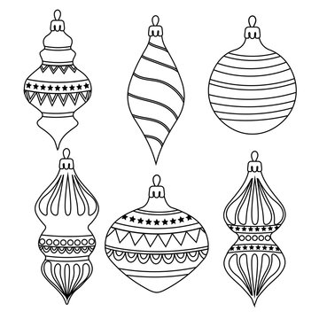 Christmas Bauble Outline Images – Browse 26,866 Stock Photos, Vectors ...