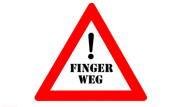 "Finger Weg" Images – Browse 124 Stock Photos, Vectors, and Video ...