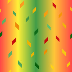 Sewing fabric with Parallelogram pattern. Seamless vector - CottonBee