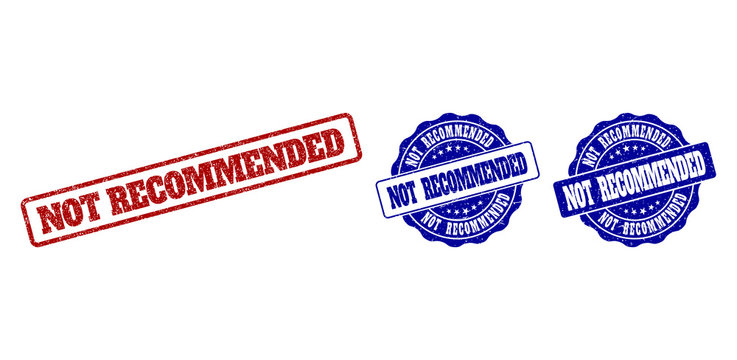 Not Recommended Stamp