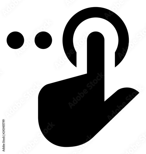 "Hand Select Options Vector Icon" Stock image and royalty-free vector ...