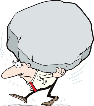 Man Carrying Heavy Rock Images – Browse 868 Stock Photos, Vectors, and ...