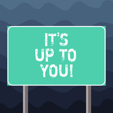 "Its Up To You" Bilder – Durchsuchen 115 Archivfotos, Vektorgrafiken ...