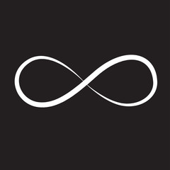 Infinity Symbol Black And White photos, royalty-free images, graphics ...